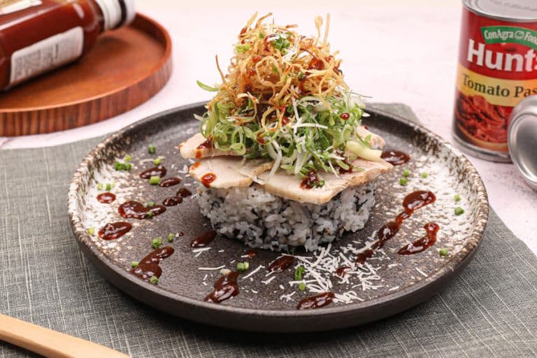 Buldak rice Tower - Pizzamaru Thailand